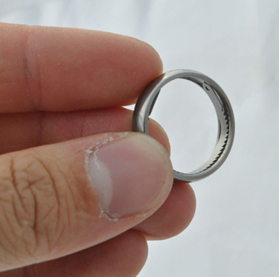 Titanium Escape Ring
